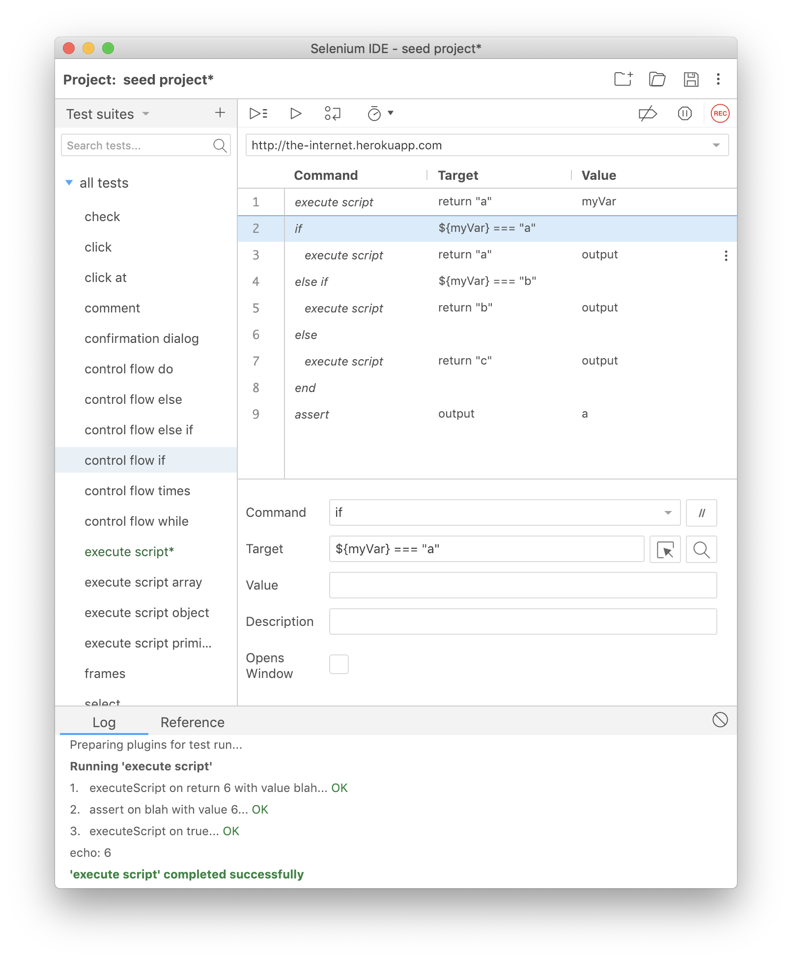 Selenium Ide · Open Source Record And Playback Test